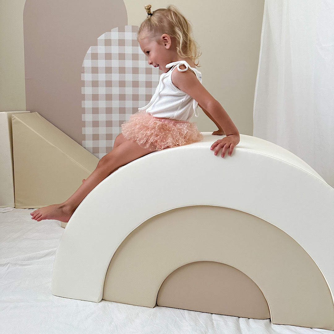 Rainbow Rocker | White | Sand | Camel – Play Planet Kids